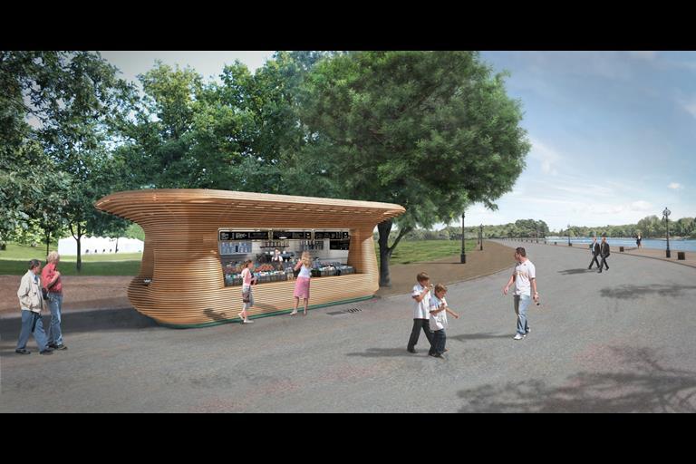 Mizzi Studio showcases Royal Parks kiosks | News | Building Design